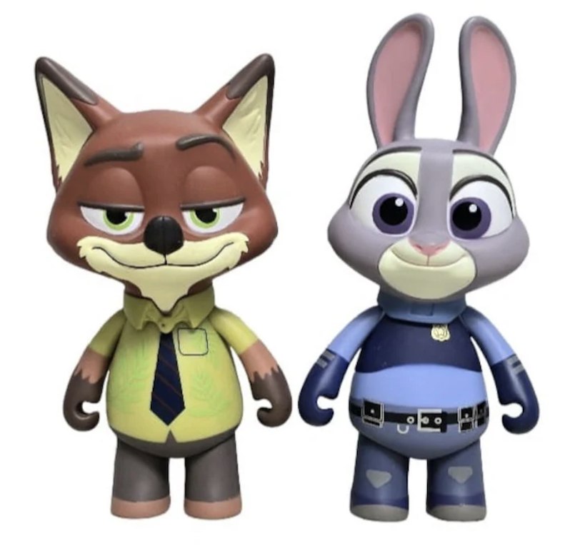 Zootopia igračke Nick i Judy – lisac i policijska zeka