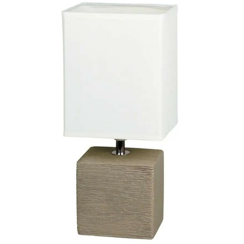 RABALUX Orlando keramicka stona lampa E14 40W braon