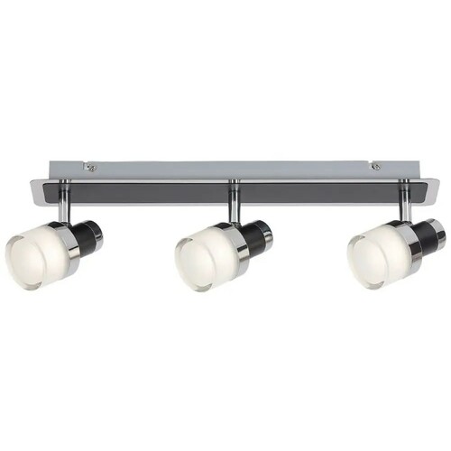 RABALUX Harold,kupatilska,LED15W,IP44,chrom/crna/opal