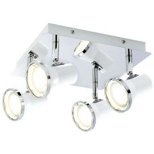 RABALUX Steve spotLEDGU10 4x4,5Ww.bulb,wh/chIP44