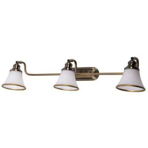 RABALUX Grando zidna lampa E14 3x40W bronza/belo