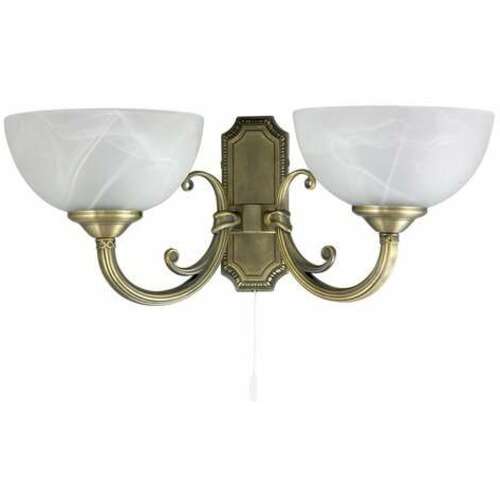 RABALUX Marlene zidna lampa E14 2x40W bronza