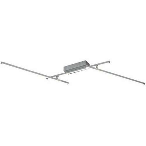 RABALUX Negan, LED plafonjera, srebrna 24W 1550lm-2850lm, 4000K