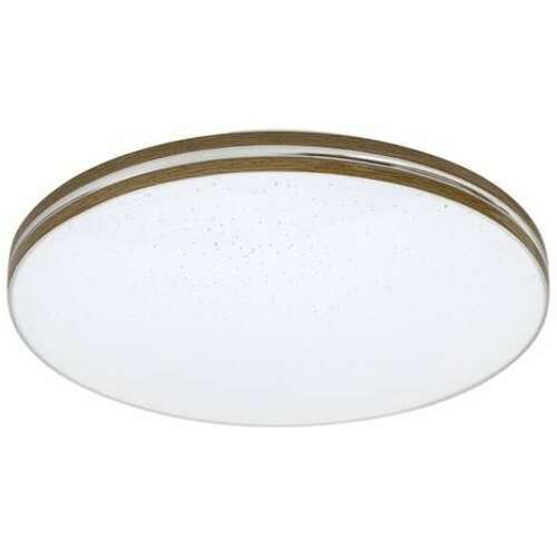 RABALUX Oscar2, LED 18W, 1170lm, 3000K, 33x33cm, zvezdasta, braon prsten