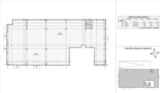 Lokal,Novi Sad,Telep Južni,kv: 340.00, € 938400