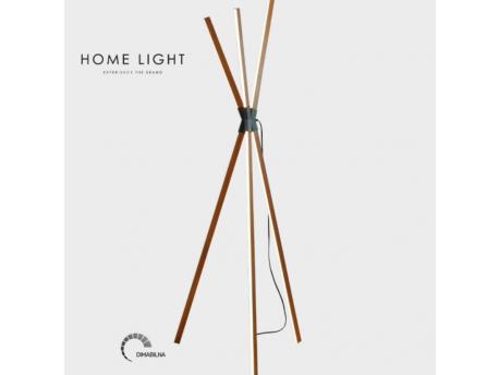 HOME LIGHT SOLEA 25 PODNA LAMPA 48W 3000K CRNA/DRVO DIMABILNA