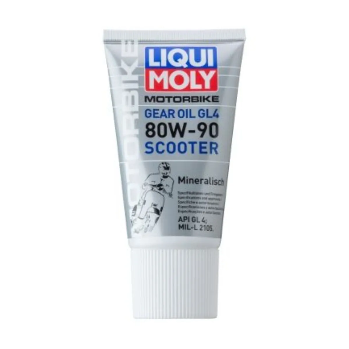 MOTORBIKE GEAR OIL GL4 80W90 SCOOTER 150ML L.MOLY