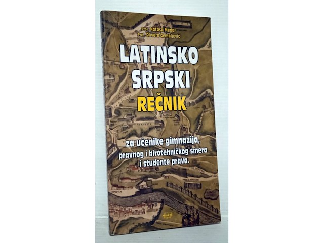 Latinsko srpski rečnik za učenike gimnazija