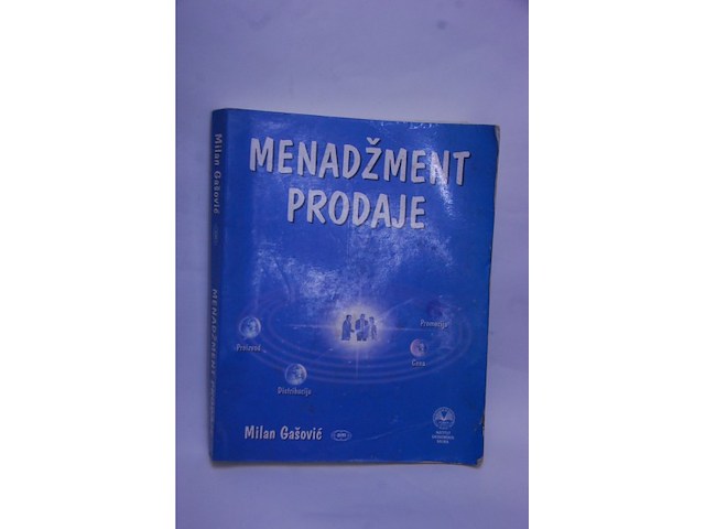 Menadžment prodaje - Milan Gašović