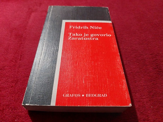 Tako je govorio Zaratustra Fridrih Niče GRAFOS