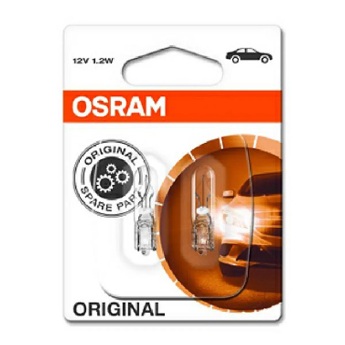 SIJAL PAR 12/ 2721-02B=2BL 1.2W W2X4.6D BLI2 OSRAM