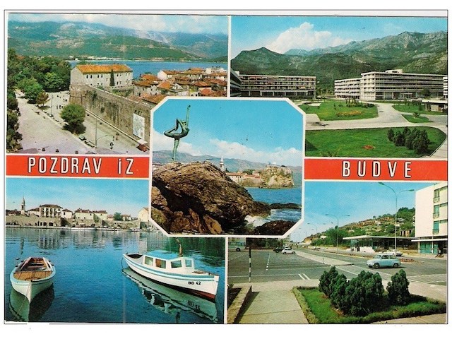 BUDVA ,putovala 1974.