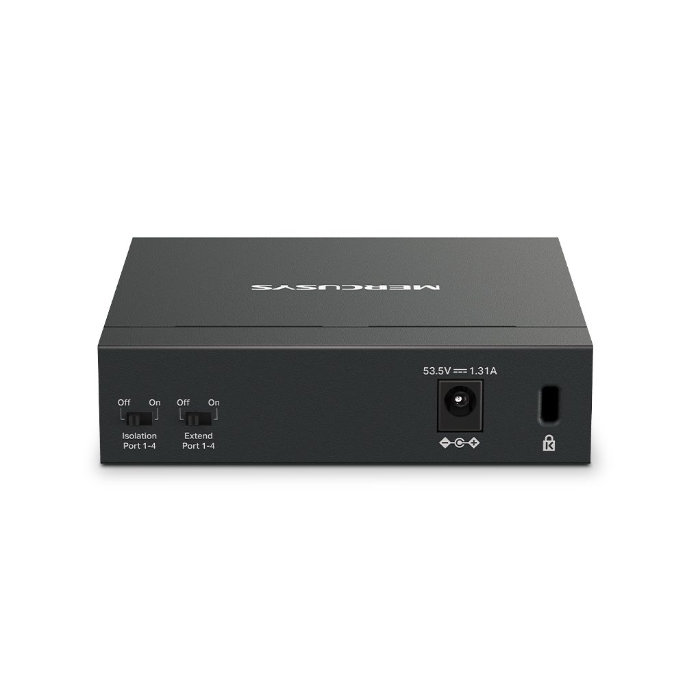 MERCUSYS MS105GP(UN) 5-Port Gigabit Desktop Switch with 4- Port PoE+ID: EK000819598