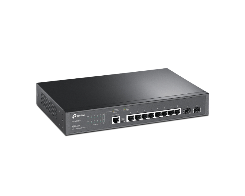 TP-LINK SG3210(UN) Omada 8-Port Gigabit L2+ Upravljivi Switch sa 2 SFP SlotsID: EK000819586