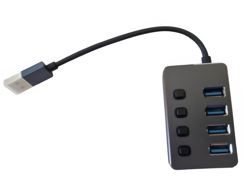 E-GREEN USB 3.0 - HUB Superbrzi 4port USB 3.0 sa prekidacimaID EK000819563