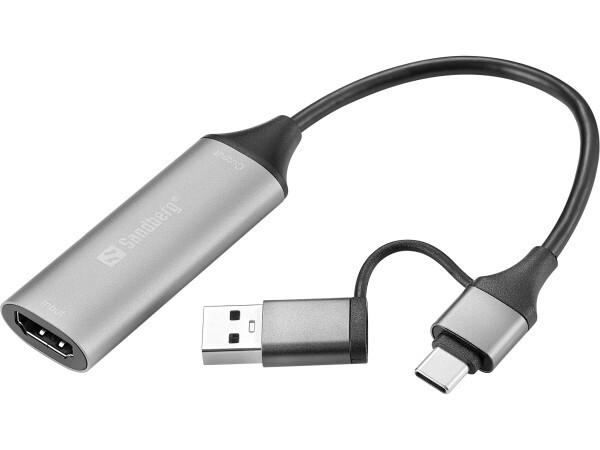 Adapter HDMI capture na USB-C/A Sandberg 136-70ID EK000817482