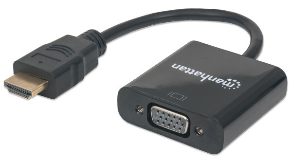 Adapter Manhattan 151467 HDMI/M - VGA/FID EK000817496