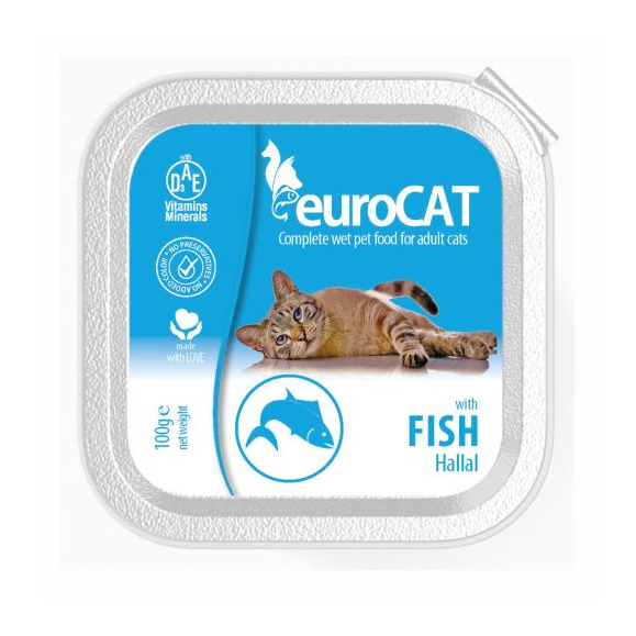 Eurocat pašteta riba 100g