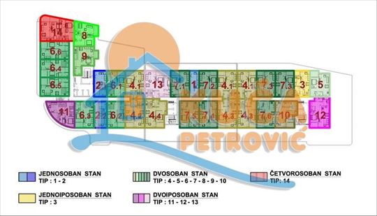 Jednoiposoban stan u luksuznom stambeno-poslovnom