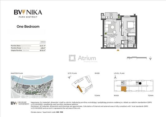 BW Nika - Dvosoban stan na prodaju
