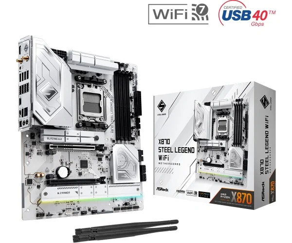 MB AM5 ASRock X870 STEEL LEGEND WIFI