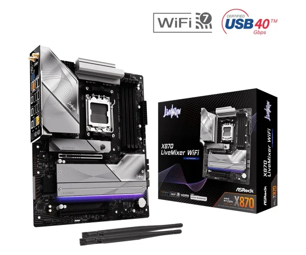 MB AM5 ASRock X870 LIVEMIXER WIFI
