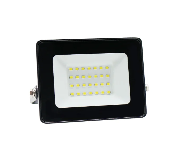 LED REFLEKTOR SA PIR SENZOROM 20W SMD 6500K CRNI LRF048SW-020W/BK 1800LM IP65