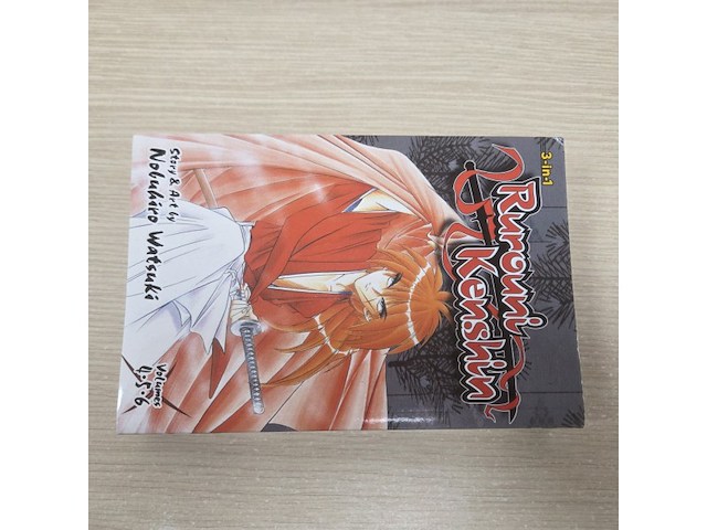 Rurouni Kenshin manga 3-in-1 (vol.4-6)