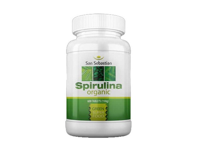 San Sebastian Spirulina 150g 600 tableta