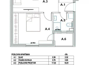 Prodaja Kancelarija - Beograd, Palilula: Borča - Kovilovo - Crvenka