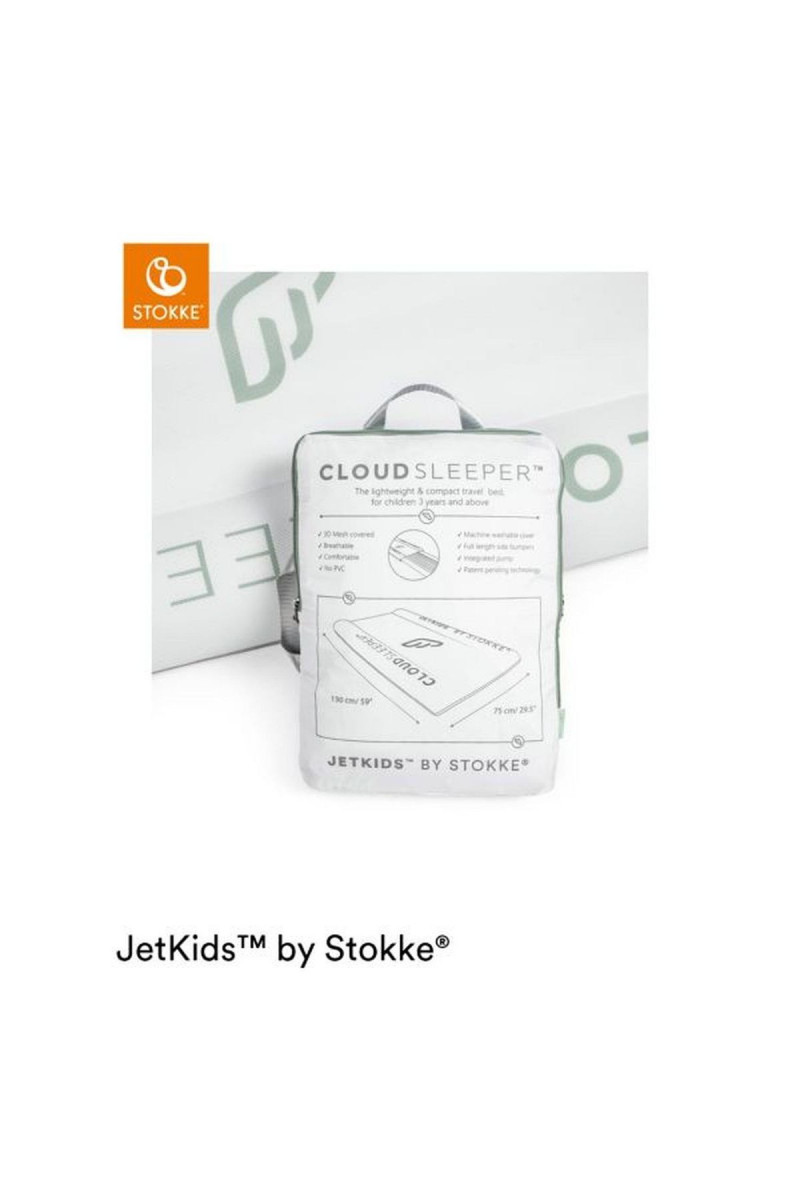 Stokke Krevet/Torba JetKids "White"