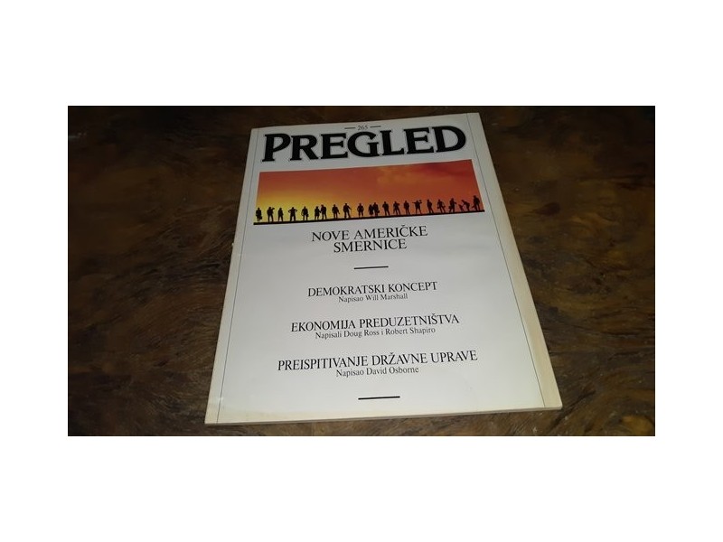 Pregled 265-Ambasada SAD USA Beograd