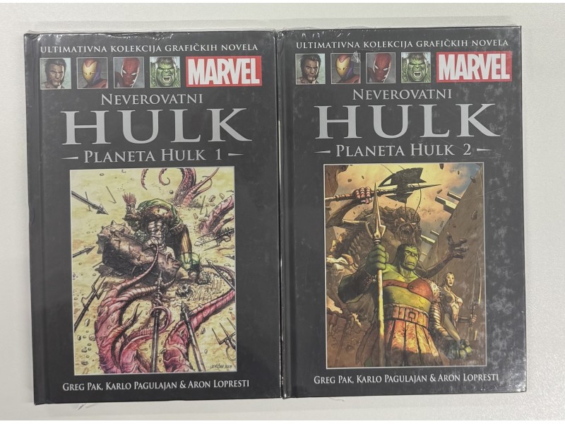 Marvel grafičke novele 16-17: PLANETA HULK 1 i 2