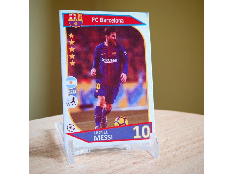 Leo MESSI kartica - Liga sampiona 18-19 Abe