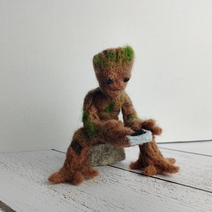Groot handmade figura