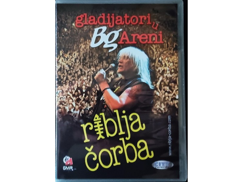 Riblja Corba-Gladijatori u Areni Live DVD (2007)