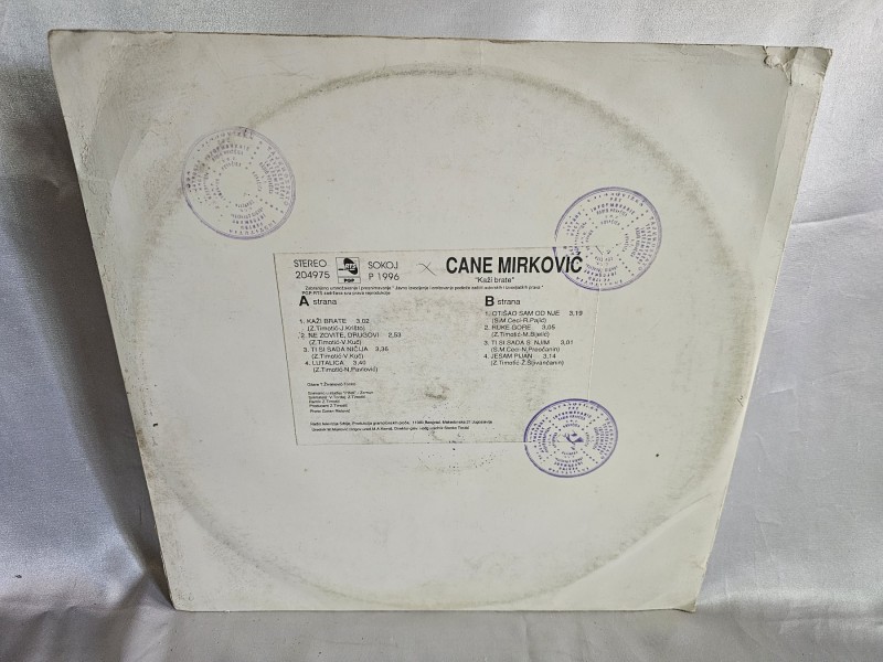 Cane Mirković - Kaži brate