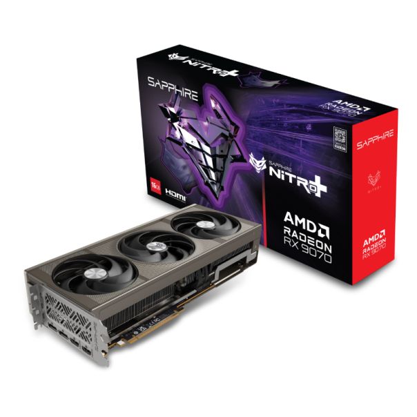 SAPPHIRE NITRO+ RX 9070 GAMING OC 16GB (11349-01-20G) grafička karta