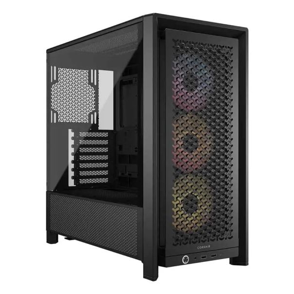 CORSAIR Kucište CC-9011296-WW FRAME 4000D RS ARGB Mid-Tower kaljeno staklo crno