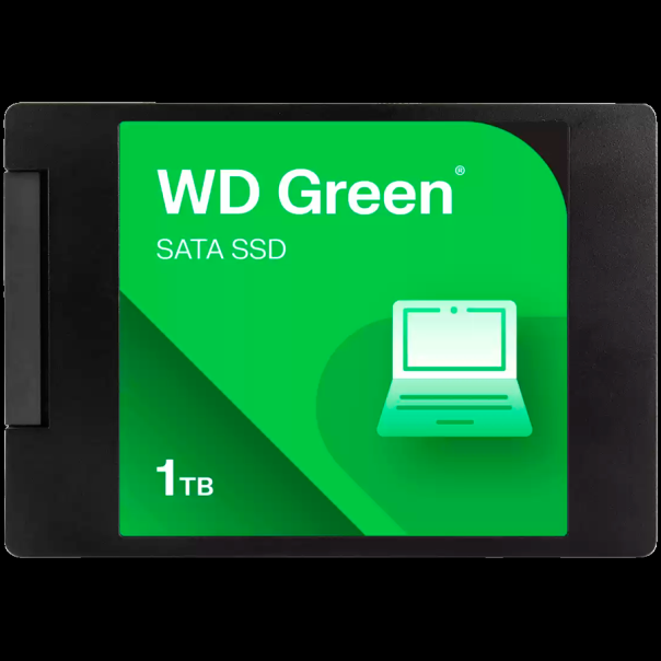 WESTERN DIGITAL SSD POWERED BY SANDISK WD Green 1TB SATA, 2.5'', 7mm, Read: 545 MBps