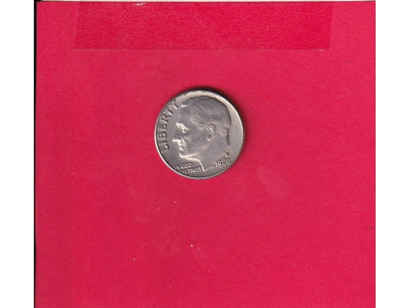 u.s.a. 1980d 10 cen.