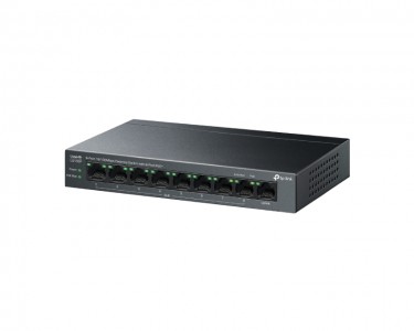 TP-LINK_ LS109P(UN) 9-Port 10/100Mbps Desktop Switch sa 8-Portova PoE+