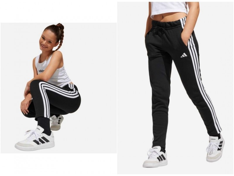 **ADIDAS** crna trenerka, KAO NOVO