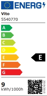 LED TRAKA 9.6W 24V 4K 5M VITO