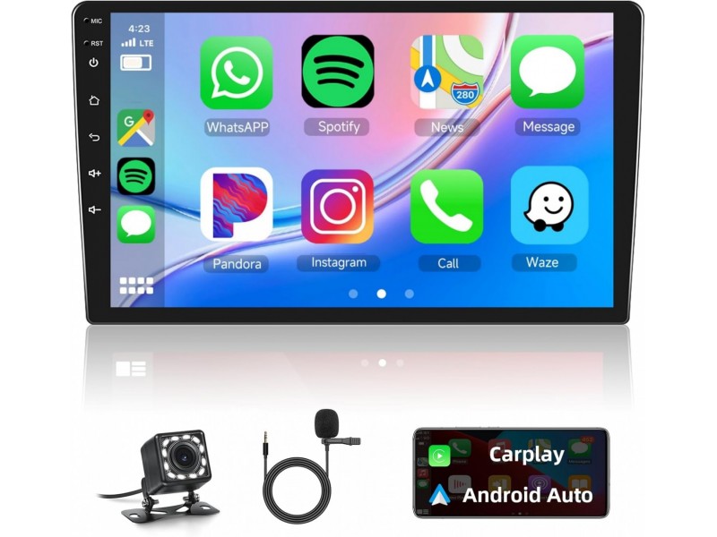 Auto radio 2 DIN 7 inca Carplay Android auto sa kamerom
