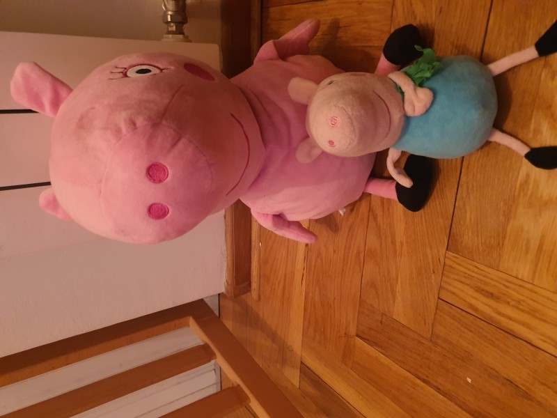 Pepa pig 50cm i Džordž 26cm