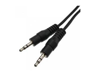 E-GREEN Kabl audio 3.5mm - 3.5mm M/M 1.2m crni