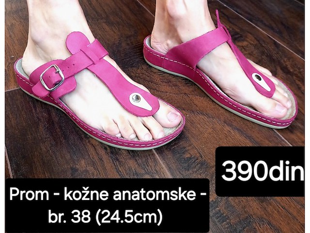 Prom japanke kožne anatomske ženske roze br. 38