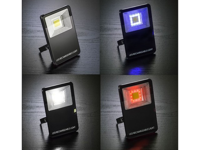 USB Punjiva led lampa / reflektor 10W - Power Bank