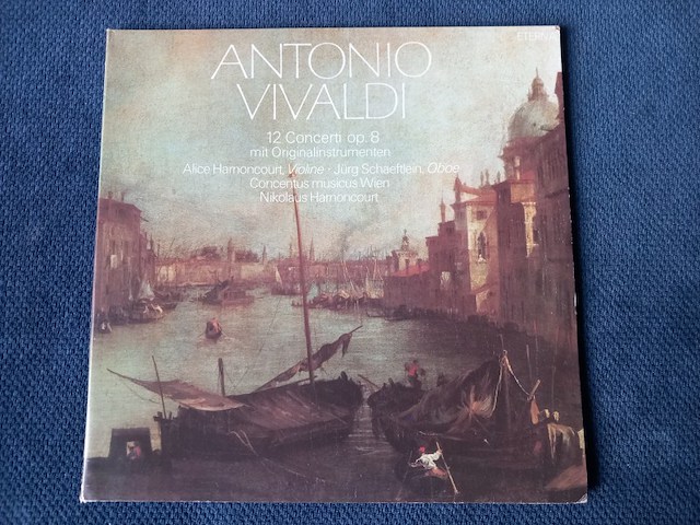 Antonio Vivaldi - 12 Concerti op 8 mit Originalinstrume